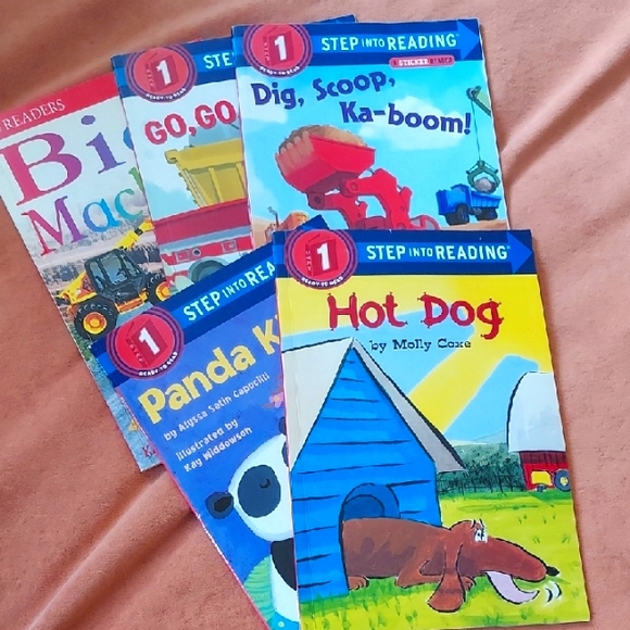 Toys | Kids Step 1 Book Bundld | Poshmark